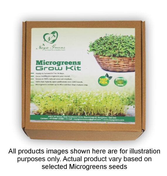 Microgreens Grow Kit Basic – Nayagreen